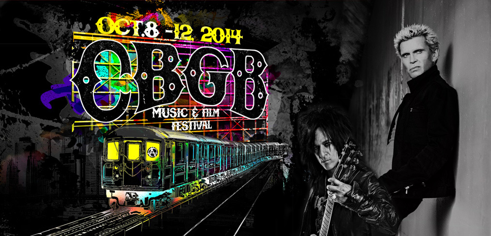 CBGB FESTIVAL HQ KICKOFF EVENT | Billy Idol