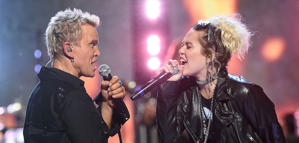 BILLY IDOL & MILEY CYRUS DUET ON REBEL YELL | Billy Idol